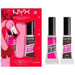 NYX Kosmetik-Set »Professional Makeup Brow Glue Stick Duo« mit vielseitigen Kombinationsmöglichkeiten schwarz Make-Up-Set von NYX