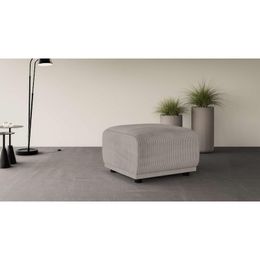 Home Affaire Polsterhocker &raquo;TAMMO&laquo; passend zur Serie, auch in Cord und Boucl&eacute; grau 100% Polyester