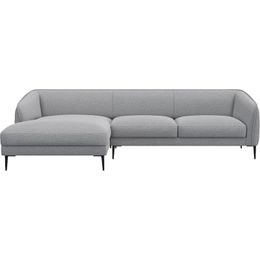 FLEXLUX Ecksofa »Belle Designsofa, L-Form, B/T 288/149 cm« Skandinavisches Design, In hochwertiger Verarbeitung Sophisto Gre