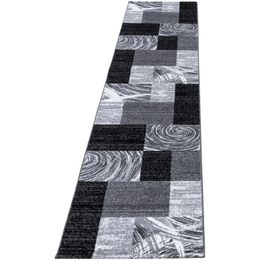 Ayyildiz Teppiche Läufer »Parma 9220« rechteckig 9 mm Höhe 80cm x 300cm (BxL) schwarz Obermaterial: 100% Polypropylen B : 80 cm 1 Stk.