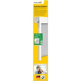Schellenberg Aufsatzrollladen »Set für Fenster, Mini System für 60 mm Stahlrohrwelle« Set, PVC Jalousie, in verschiedenen Größen erhältlich, grau grau