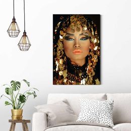 Reinders Deco-Panel &raquo;Arabische Prinzessin&laquo; gold Holzwerkstoff