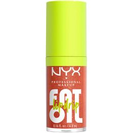 NYX Lipgloss »Professional Makeup Fat Oil lip Drip - Lippgloss« mit natürlichen Inhaltstoffen Follow Back Lippenpflege von NYX
