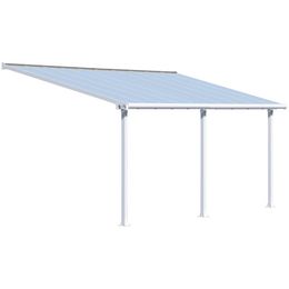 PALRAM - CANOPIA Terrassendach »Olympia 3x6.1« BxT: 619x295 cm weiß