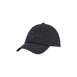 Tommy Jeans Baseball Cap »TJM LINEAR LOGO CAP« Klettverschluss, Logostickerei, Schriftzug UNISEX Black