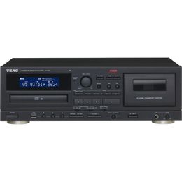Teac CD-Player »AD-850-SE« CD USB-Audiowiedergabe USB-Aufnahme Black CD-Player unterstützt CD-R/RW-Discs und die Wiedergabe von MP3-Dateien