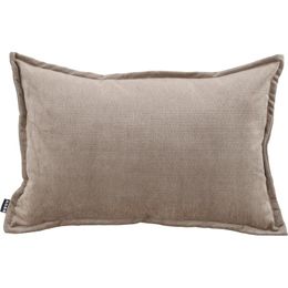 HOCK H.O.C.K. Dekokissen »Bizantina« mit umlaufender Biese taupe/braun/taupe-braun + unifarben Kissen: 65% Polyacryl, 35% Polyester B/L: 40 cm x 60 cm