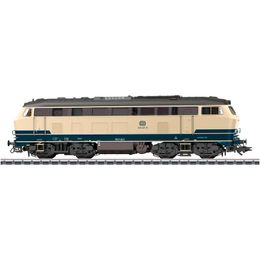Märklin MÄRKLIN Diesellokomotive »Diesellokomotive Baureihe 218 - 39215« Made in Europe blau/elfenbein