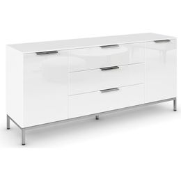 Rauch Kombikommode »Kommode Türkommode Sideboard Kombikommode FLIPP mit Glasfront« Breite 160 cm mit 2 Einlegeböden, 2-türig mit 3 Schubladen und...