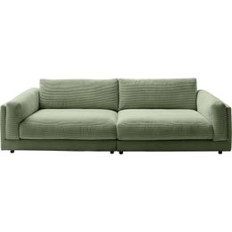 3C CANDY Big-Sofa »Karalis mit extra großer Sitztiefe, elegantes Mega Sofa zum Relaxen, « auch in Cord- oder Leder-Bezug, lose Kissen, loungige...
