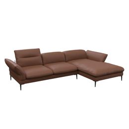 FLEXLUX Ecksofa »Salino, Funktionssofa mit Recamiere, Relaxsofa, Ecksofa« Sofa mit Arm- und Kopfteil-Verstellungen, Kaltschaum & Stahl-Wellen Old...
