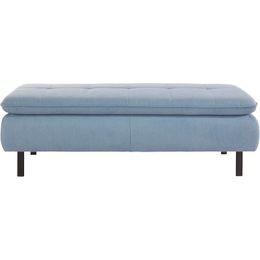 Inosign Hockerbank &raquo;Birkholm&laquo; passend zur Serie "Birkholm", B/T/H: 137/65/44 cm blau 98% Polyester 2% Polyamid