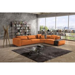 Egoitaliano Ecksofa »Beverly, extravangantes Designsofa mit erstklassigem Sitzkomfort« wahlweise mit elektrischer Relaxfunktion,...