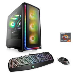 CSL Gaming-PC &raquo;Aqueon A99314 Extreme Edition&laquo; schwarz Windows 11 Home, 64bit: Ein modernes und sicheres Betriebssystem f&uuml;r alle deine Anwendungen.