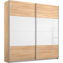 Rauch Schwebetürenschrank »Quadra Bestseller Schlafzimmerschrank in vielen Breiten« Kleiderschrank Garderobenschrank Schrank mit Glaselementen...
