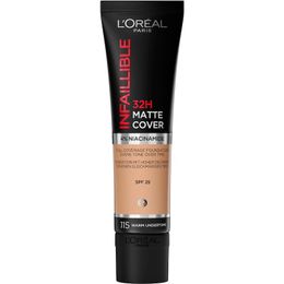 L'ORÉAL PARIS Foundation »Infaillible 32H Matte Cover« mit langanhaltender Formel 115 Warm Undertone Foundation von L'Oréal Paris