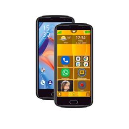 BEAFON Smartphone »M7 4G Senior« Schwarz Schwarz Prozessor: Octacore 1,6GHz