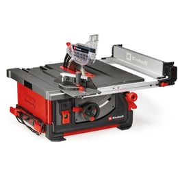 Einhell Tischkreissäge »TP-CC 10 T« mit Arbeitstisch aus Aluminiumguss mit höhenverstellbarer Tischeinlage rot-schwarz-weiß Robuster, exakt...