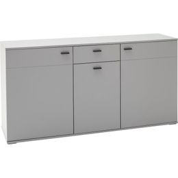 MCA furniture Sideboard &raquo;Zadar&laquo; Wohnzimmerschrank in Arktis Grau 165 cm breit Arktis Grau