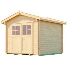 Weka Gartenhaus &raquo;Premium28 natur&laquo; naturbelassen