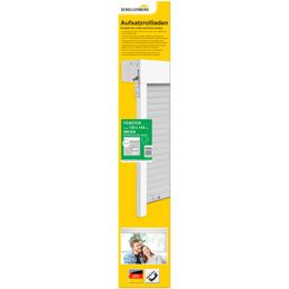 Schellenberg Aufsatzrollladen »Set für Fenster, Mini System für 60 mm Stahlrohrwelle« Set, PVC Jalousie, in verschiedenen Größen erhältlich, grau grau