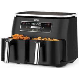 Ninja Heißluftfritteuse »AF200EU Foodi« 2400 W 4-in-1 Dual Zone, 7, 6 L schwarz