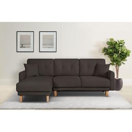 Home Affaire Ecksofa »TRIPLO optionale Schlafsofa mit Bettkasten, Maße B/T/H: 234/164/89 cm« L-Form wahlweise mit Bettfunktion - Liegefläche...