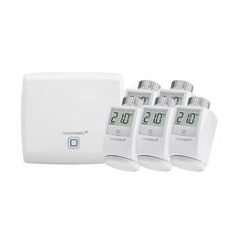 homematic IP Heizk&ouml;rperthermostat &raquo;SET: Access Point + 5St. heizk&ouml;rperthermostat&laquo; wei&szlig; Leuchtendes homematic IP Symbol signalisiert den 