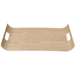 Blomus Tablett &raquo;WILO&laquo; in robustem Naturlook beige Holzwerkstoff