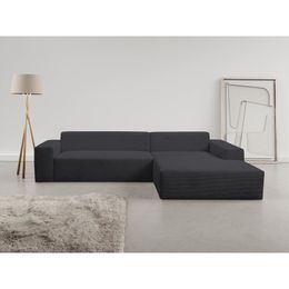 WERK2 Ecksofa »Zeus-XL, Mega-Sofa mit großer Sitztiefe, Stellmaße 311cm x 210cm« Curvy Trend Garnitur mit urbaner Optik, bequem, Big-Sofa, L-Form...
