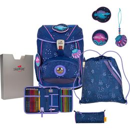 DerDieDas Schulrucksack »ErgoFlex, Deep Ocean« Reflektoren Deep Ocean