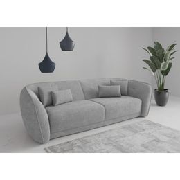 Sit & More sit&more Big-Sofa &raquo;Neapel&laquo; grau 100% Polyester