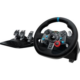 Logitech G Gaming-Lenkrad »G29 Driving Force« schwarz Dank Befestigungsklammern und Anschraubpunkte lässt sich das Lenkrad sicher an einem Tisch...