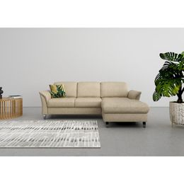 Sit & More SIT&MORE Ecksofa »Maggiore L-Form« wahlweise mit Kopfteilverstellung, Bettfunktion und Bettkasten beige