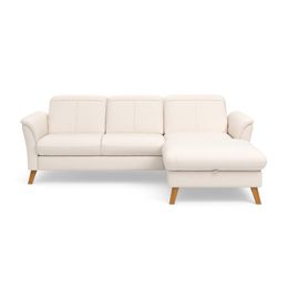 Sit & More sit&more Ecksofa &raquo;Romero L-Form&laquo; wahlweise mit oder ohne Relax-Funktion, Bettfunktion, Bettkasten beige 100% Polyester