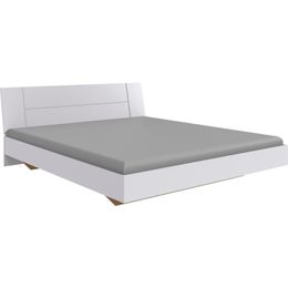 wimex Futonbett &raquo;Kreta&laquo; Liegefl&auml;che 180x200cm, modernes Kopfteil Wei&szlig; + Wei&szlig; + Wei&szlig; Liegefl&auml;che L&auml;nge Breite: 200 cm x 180 cm