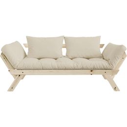Karup Design Schlafsofa »Bebop« inkl. Futonmatratze beige
