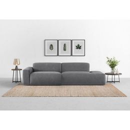 Trendmanufaktur Big-Sofa »Braga, mit hochwertigem Kaltschaum, Megasofa, in Cord erhältlich« modernes Big-Sofa, Couch mit hohem Sitzkomfort,...