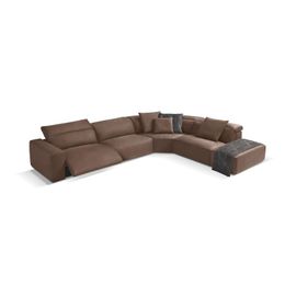 Egoitaliano Ecksofa »Beverly, extravangantes Designsofa mit erstklassigem Sitzkomfort« wahlweise mit elektrischer Relaxfunktion,...