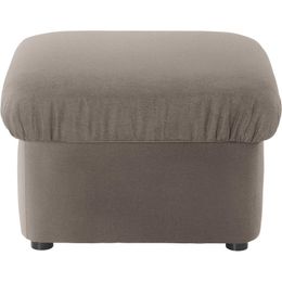 DOMO collection Hocker &raquo;Pegnitz&laquo; grau 100% Polyester