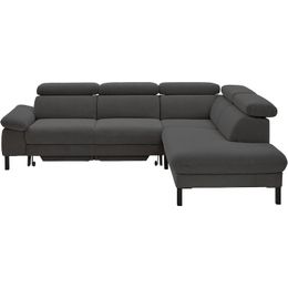 Home Affaire Ecksofa &raquo;Arnayon mit Querschl&auml;fer-Bettfunktion, Schlafsofa, gro&szlig;er Bettkasten&laquo; manuelle Kopfteilverstellung, Tonnentaschen-Federkern, 