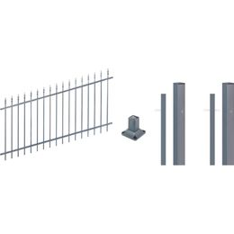 Alberts Metallzaun »Chaussee verstellbar« Höhe: 100 cm, Gesamtlänge: 4 - 10 m, zum Aufschrauben anthrazit