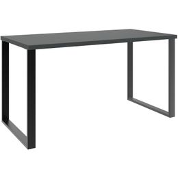 wimex Schreibtisch »Home Desk« Mit Metallkufen, in 3 Breiten schwarz + Graphit