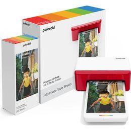Polaroid Fotodrucker »Hi Print 4x6 Foto Drucker inkl. Papier« weiß Drucksystem: Farbstoff-Diffusions-Thermotransfer.