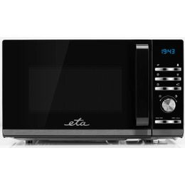 2THETA eta Mikrowelle &raquo;Galeto ETA121090010&laquo; Mikrowelle 1200 W schwarz mit 3 Auftaufunktionen und 700 Watt schwarz Mikrowelle