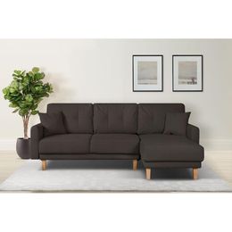Home Affaire Ecksofa »TRIPLO optionale Schlafsofa mit Bettkasten, Maße B/T/H: 234/164/89 cm« L-Form wahlweise mit Bettfunktion - Liegefläche...