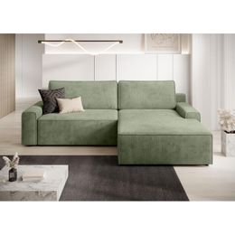 Trendmanufaktur Ecksofa »Challenge, Schlafsofa mit Bettkasten, Couch in L-Form, Breite 245 cm« Recamiere beidseitig montierbar, auch in trendigem...