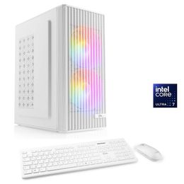 CSL Gaming-PC »Spectrum V27321W« weiß Inkl. Maus, Tastatur, 300 MBit/s WLAN-Karte