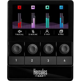 Hercules DJ Controller »Stream 100« schwarz Wahl der Farben und Stile für VU-Meter Benutzerdefinierte Bilder und Icons Profil-Management
