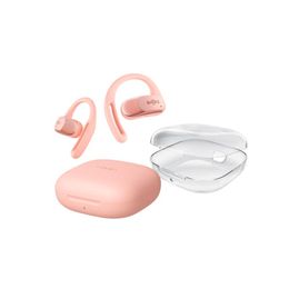 Aftershokz SHOKZ Open-Ear-Kopfhörer »OpenFit Air + Case« Rosa Inklusive praktischem OpenFit Air Case
